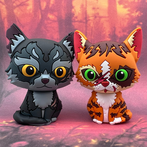 Stormfur and Tawnypelt - Mini Collector Figures (The NEW Prophecy ...